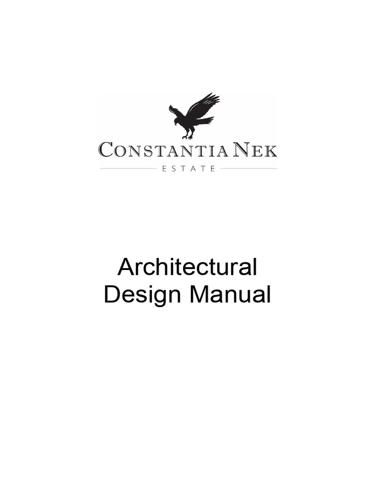 CNE Architecural Design Manual | PDF | Roof | Window