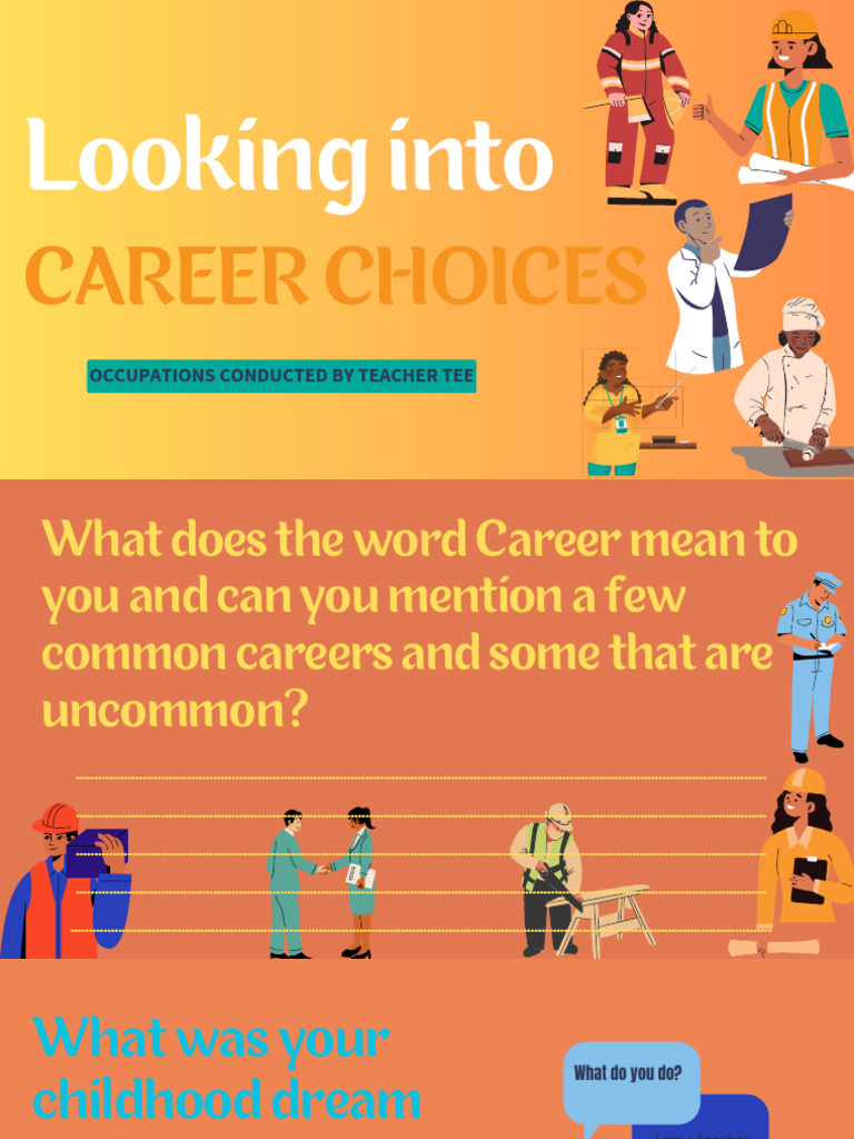 A Look at Some Common Occupations | PDF