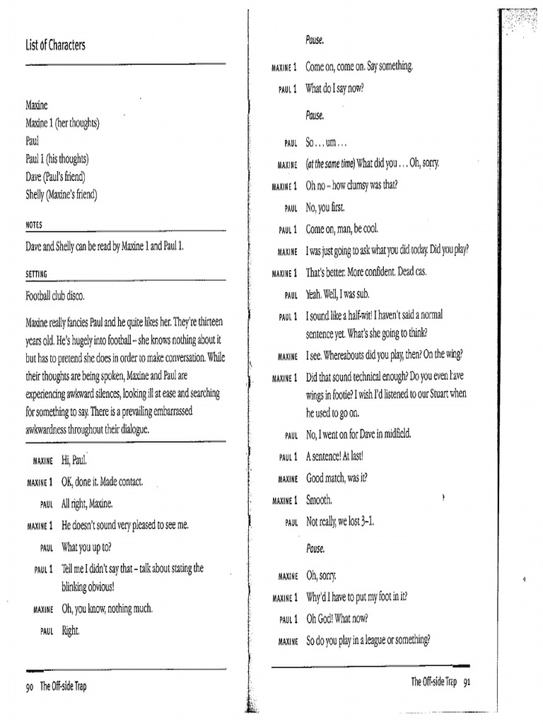 The Off-Side Trap | PDF