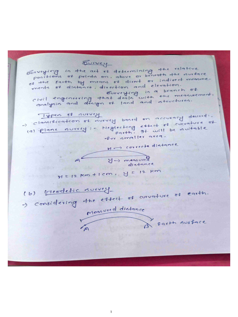 Survey Notes | PDF