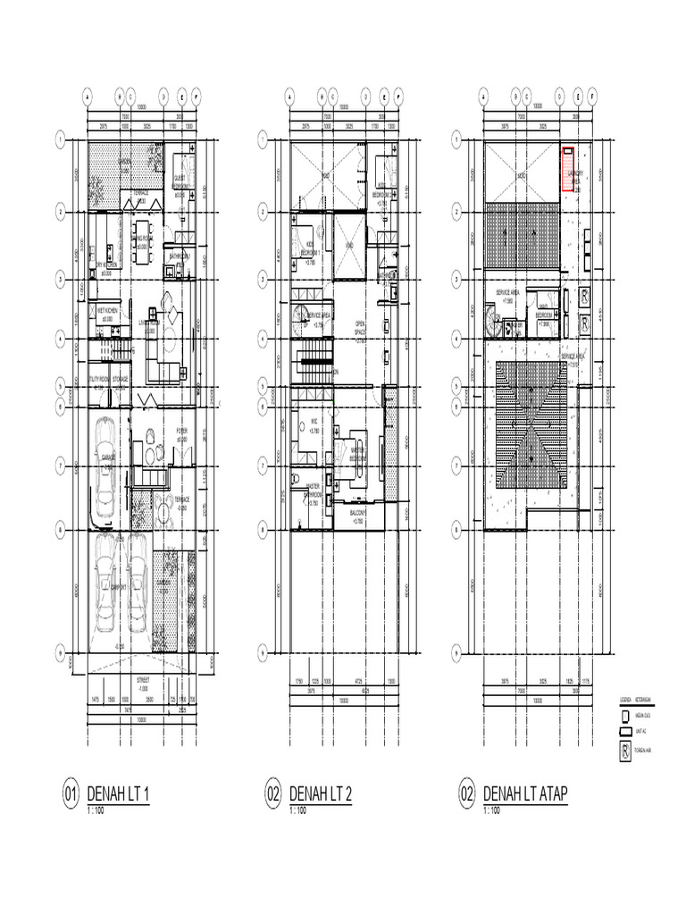 Permata Buana_DTP_220314-POT A-B_A3.1.1 | PDF | Room | Home