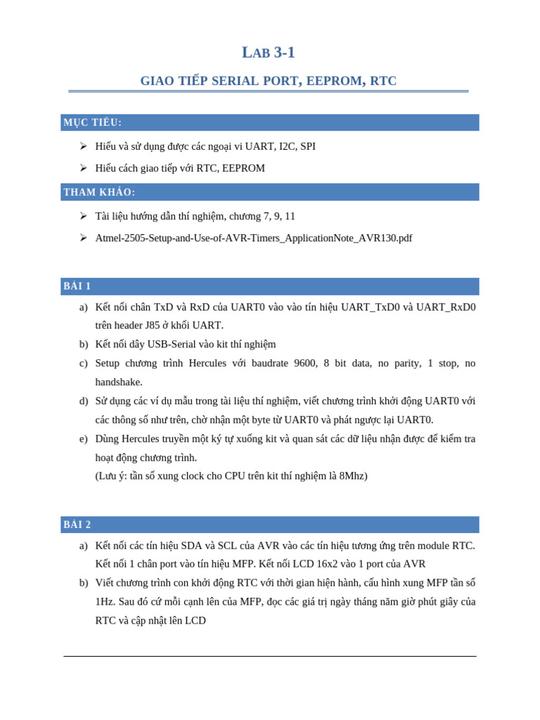 LAB3 - 1 Bài 3 4 | PDF