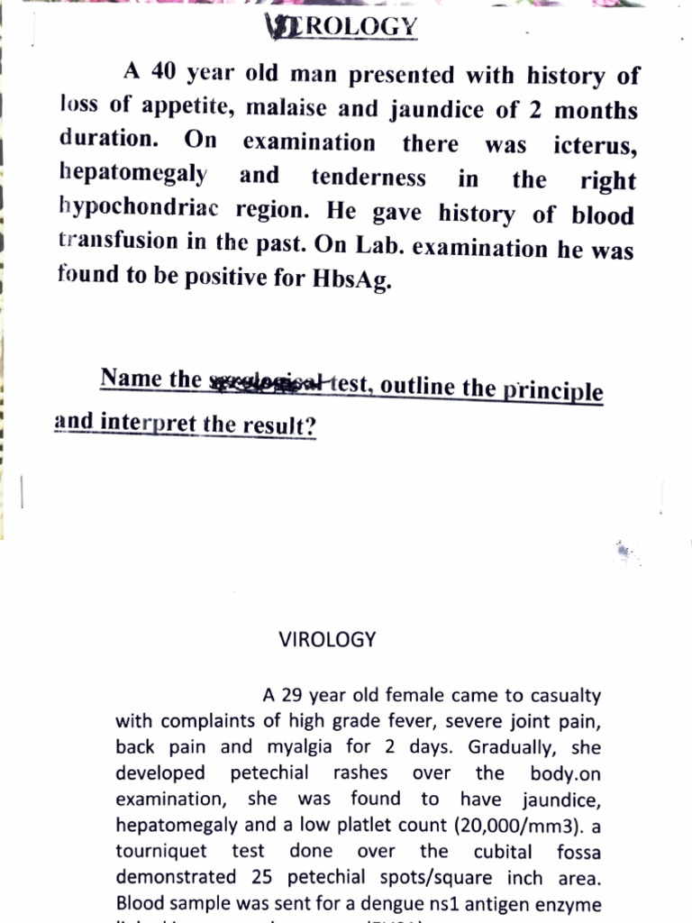 Virology Chart Spotters | PDF