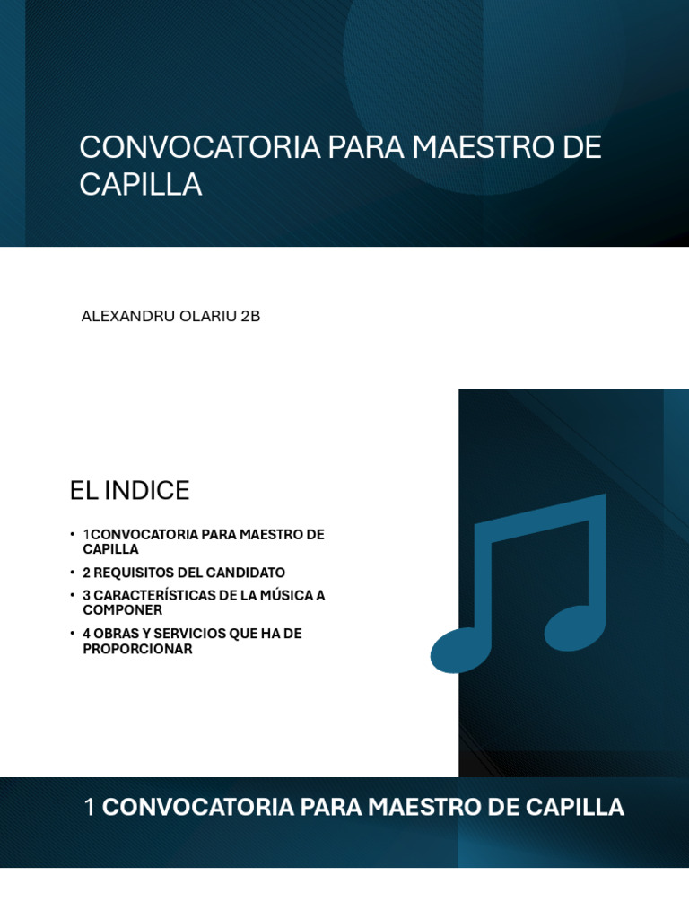 Candidato Capilla | PDF | Composiciones Musicales | Coro