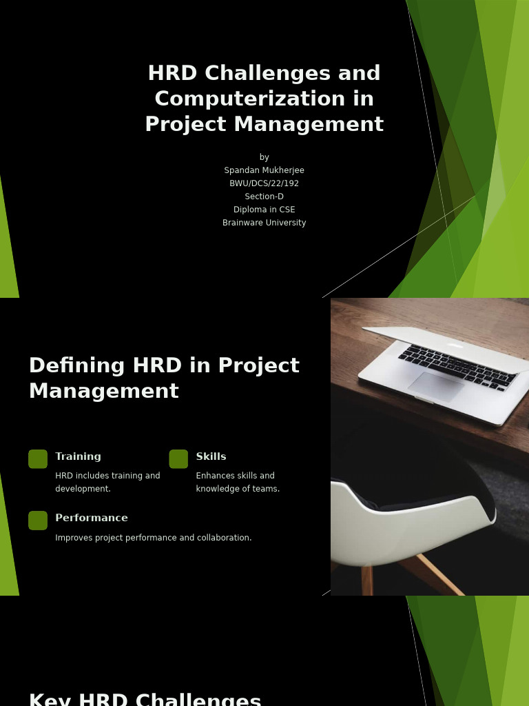 HRD Challenges and Computerization in Project Management | PDF ...