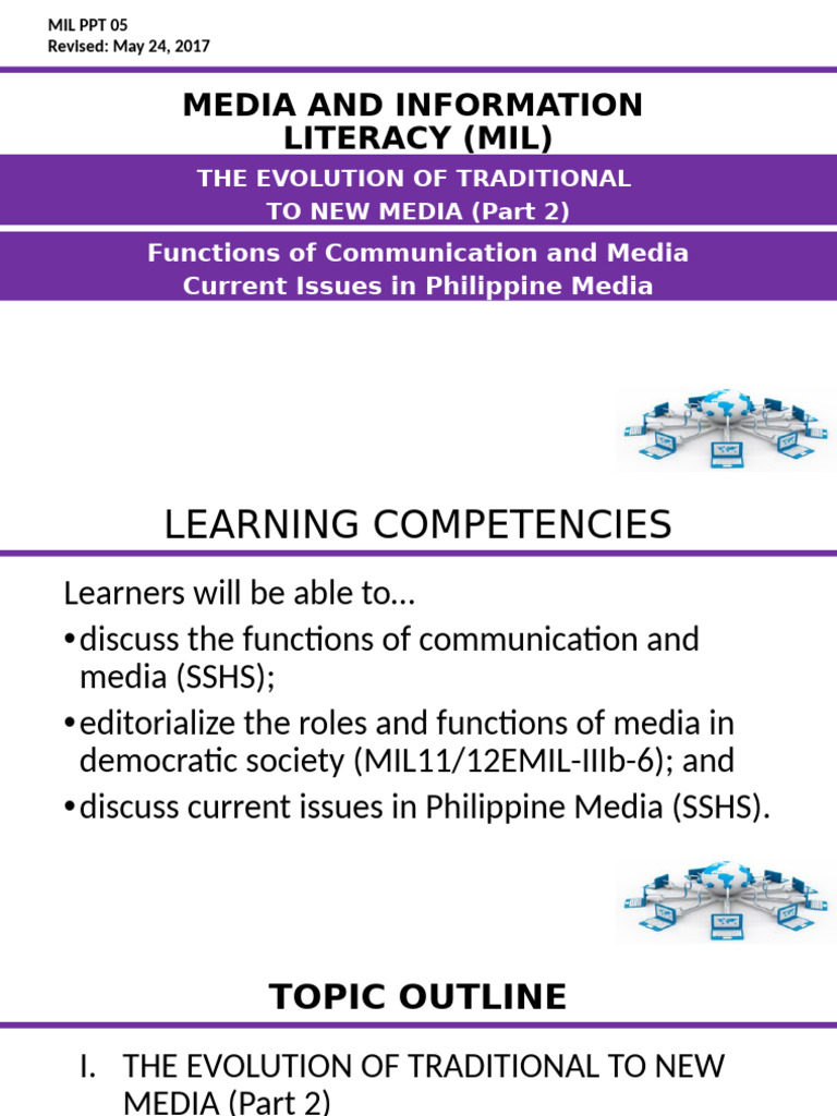 The Evolution of Traditional To New Media Part 2 Functions of ...