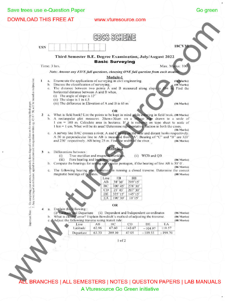 Basic Surveying | PDF