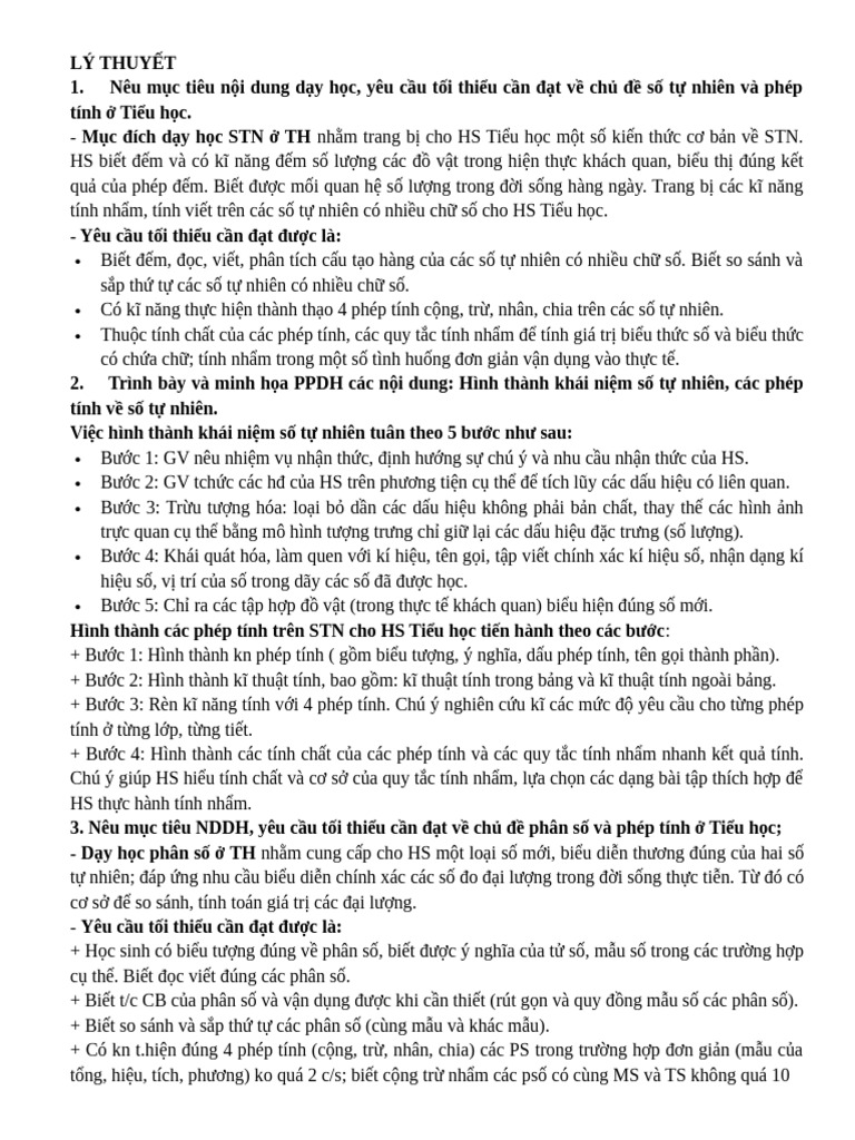 ĐC PPDH Toán 2 (LT) | PDF