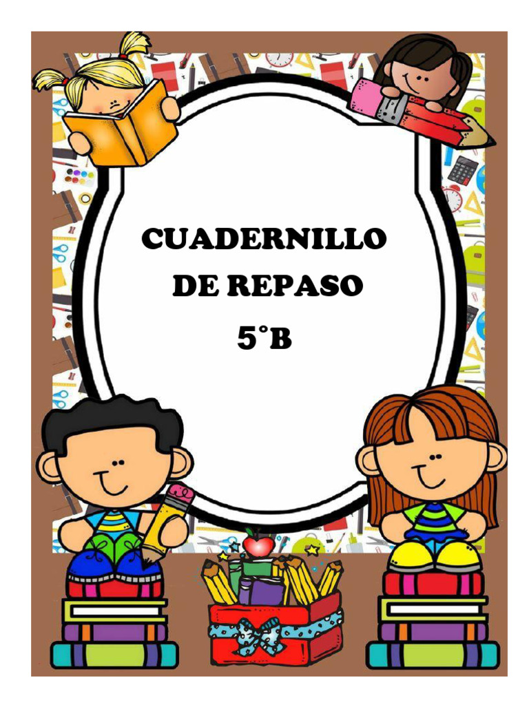 Cuadernillo de Repaso 5°B 2024 | PDF