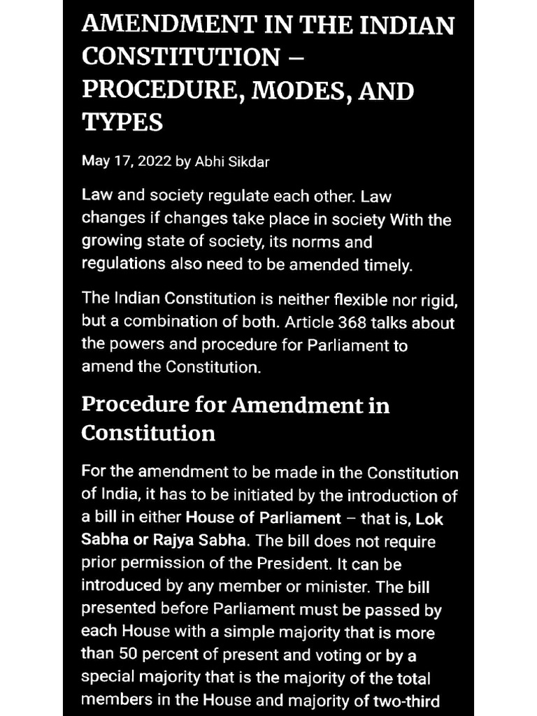 Amendment | PDF