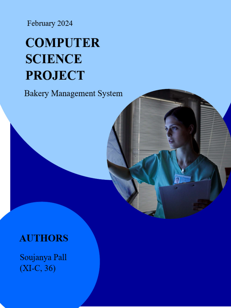 Computer Project Cover (Printable) | PDF