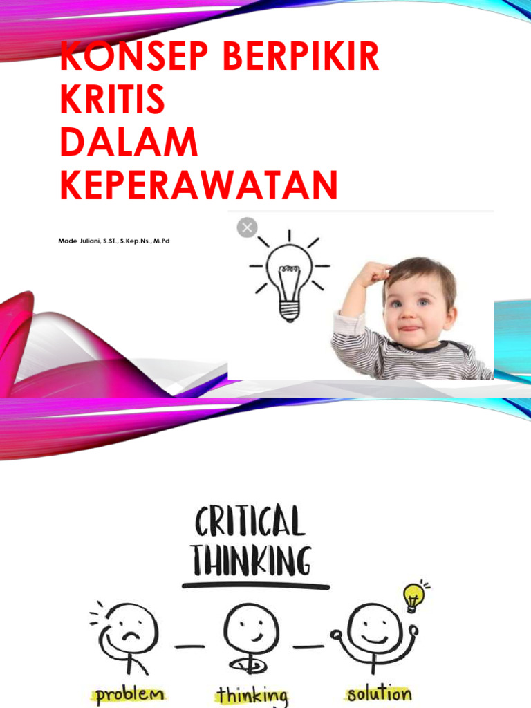 Berpikir Kritis dalam Keperawatan | PDF