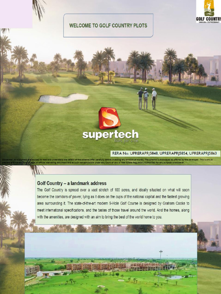 Supertech Golf Plots Nov 2020 V1 (1) | PDF