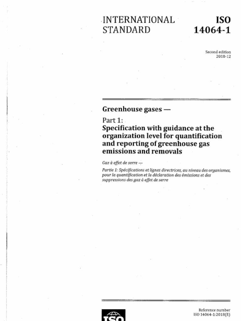Iso 14064-1-2018 | PDF