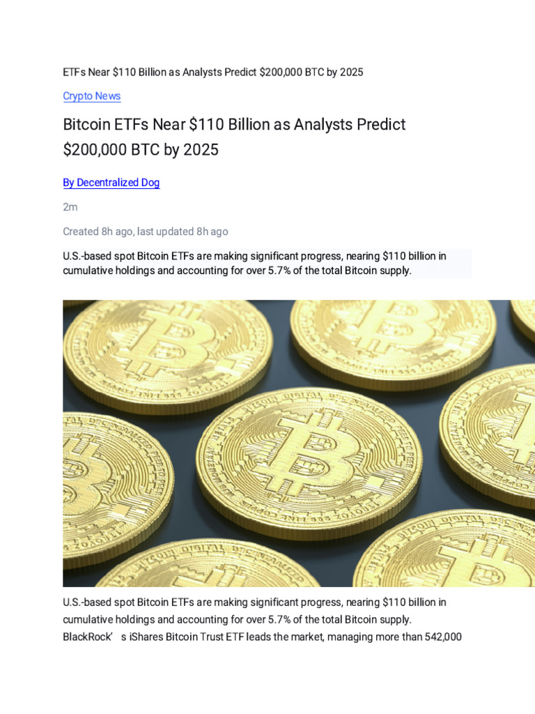 crypto | PDF | Cryptocurrency | Exchange Traded Fund