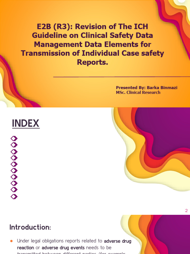 E2br3guidelines 220107152607 | PDF | Pharmacovigilance | Health Care