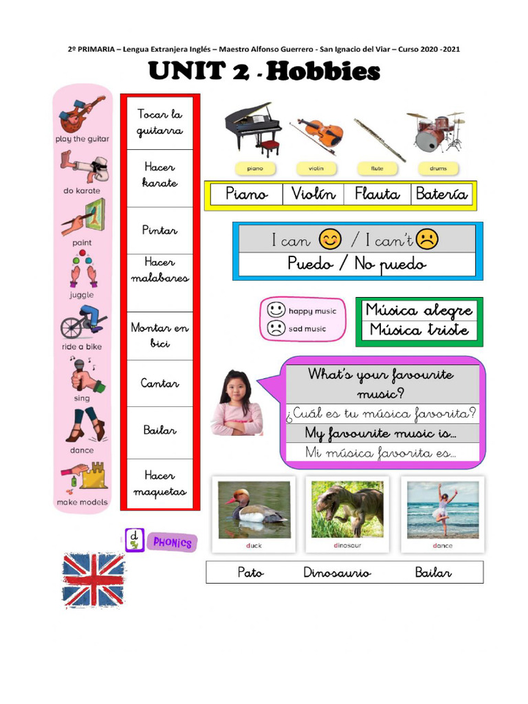 Grammar Unit 2 Go 2 | PDF