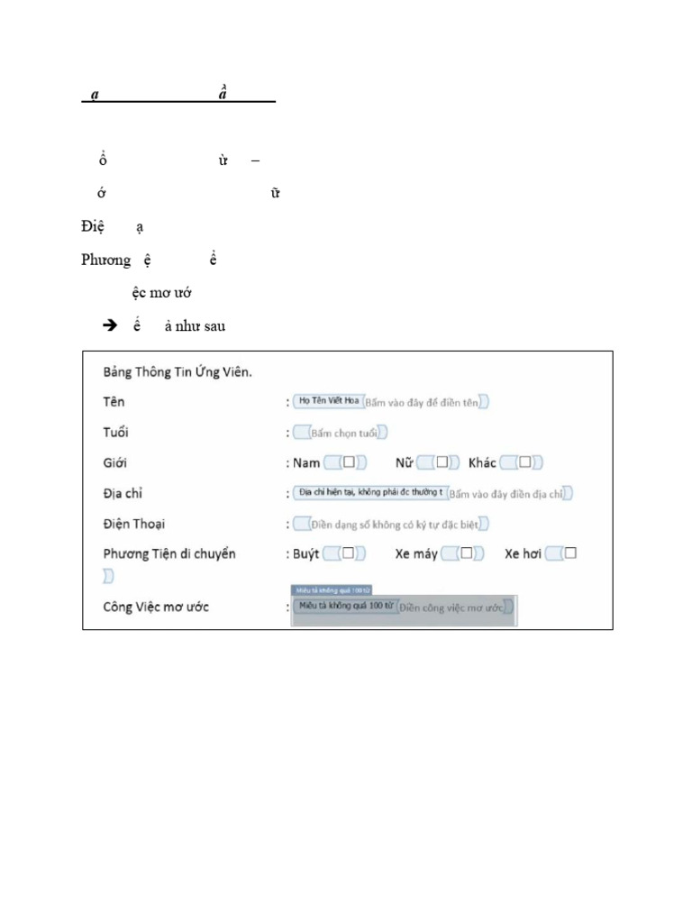 03 Bai tap Form | PDF
