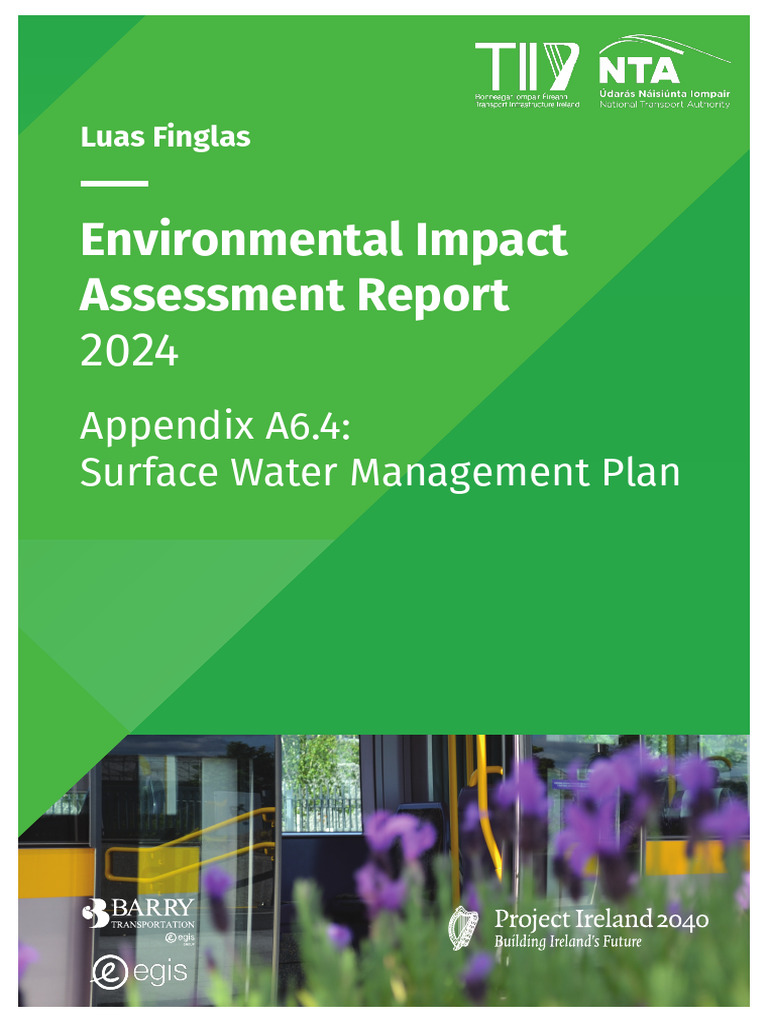 Appendix A64 Surface Water Management Plan | PDF | Sanitary Sewer ...