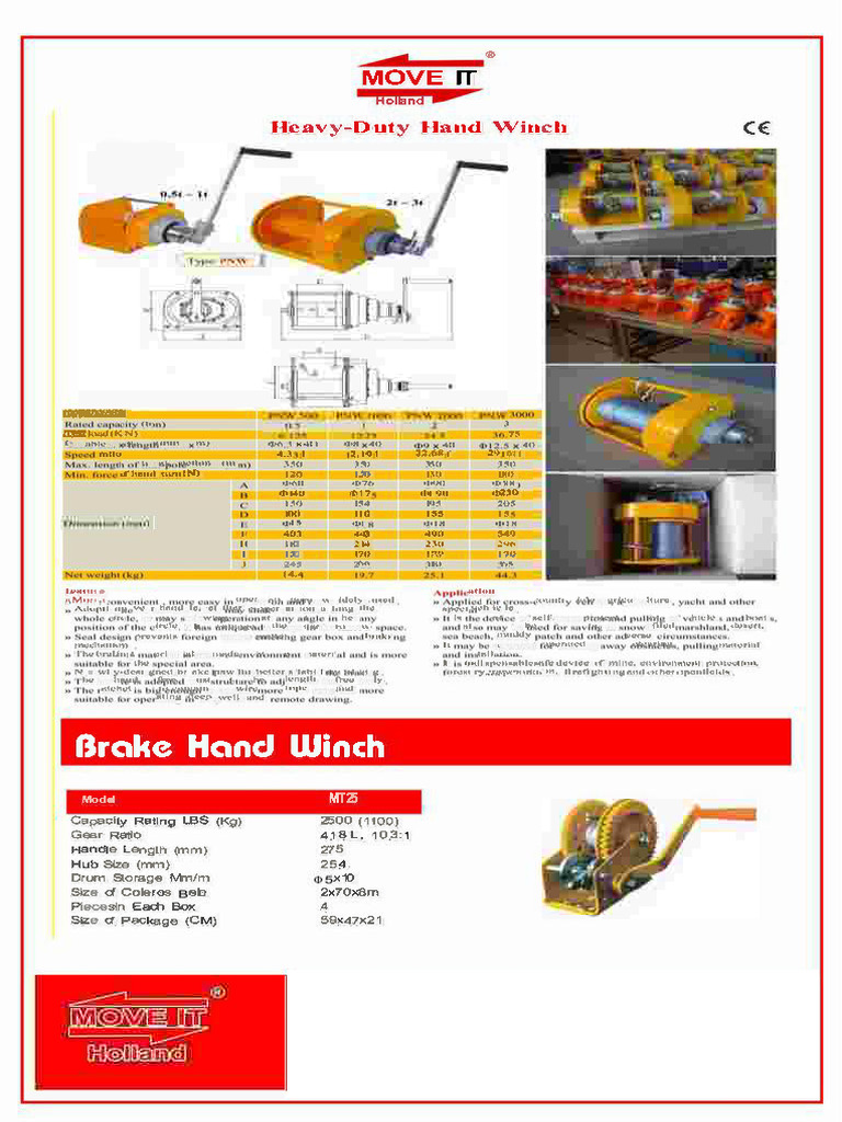 Hand Winches | PDF