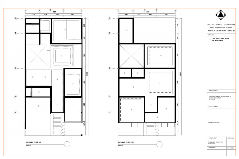 Ceiling Plan Fernando | PDF