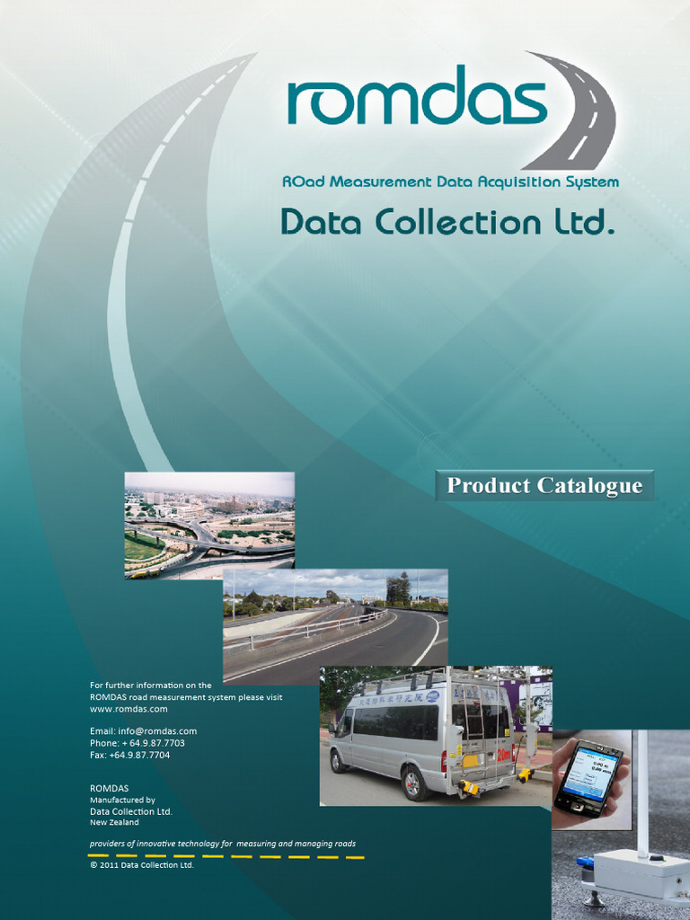 14 03 26 ROMDAS Product Catalogue | PDF | Road | Computing