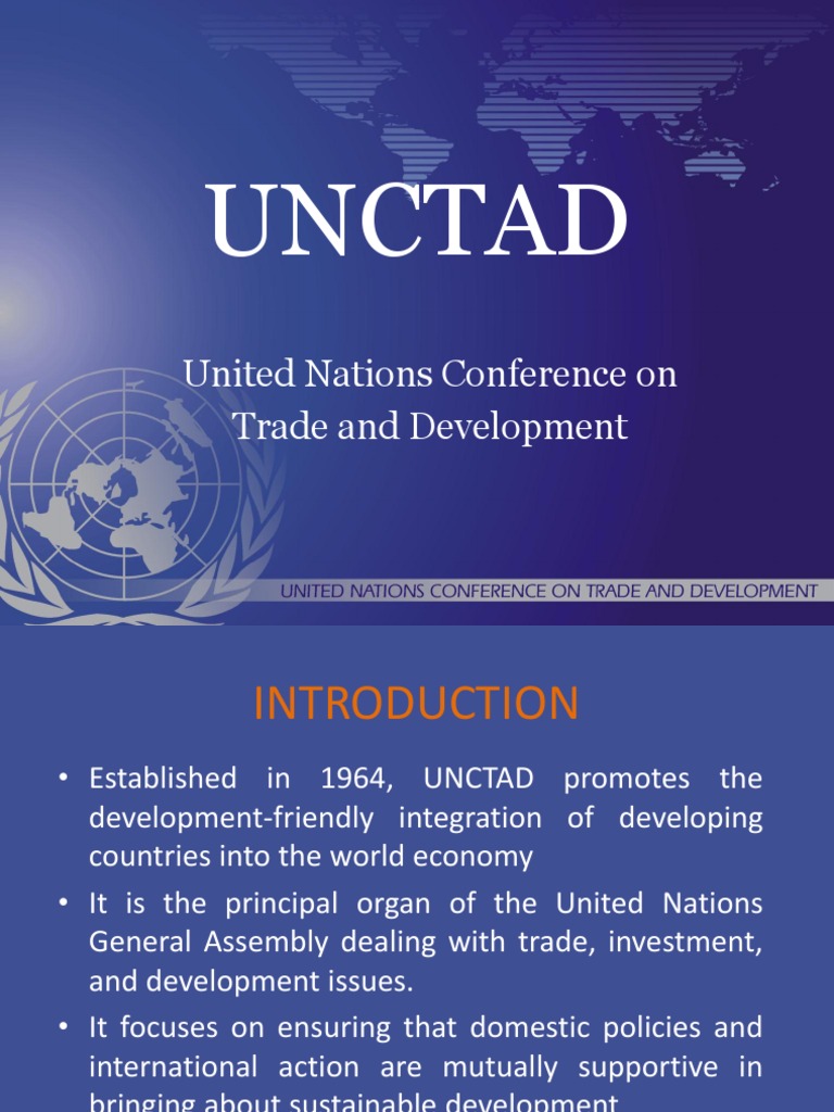 UNCTAD | PDF | United Nations Conference On Trade And Development ...