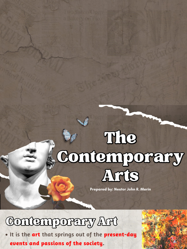 Characteristics of Contemporary Art | PDF | Collage | The Arts