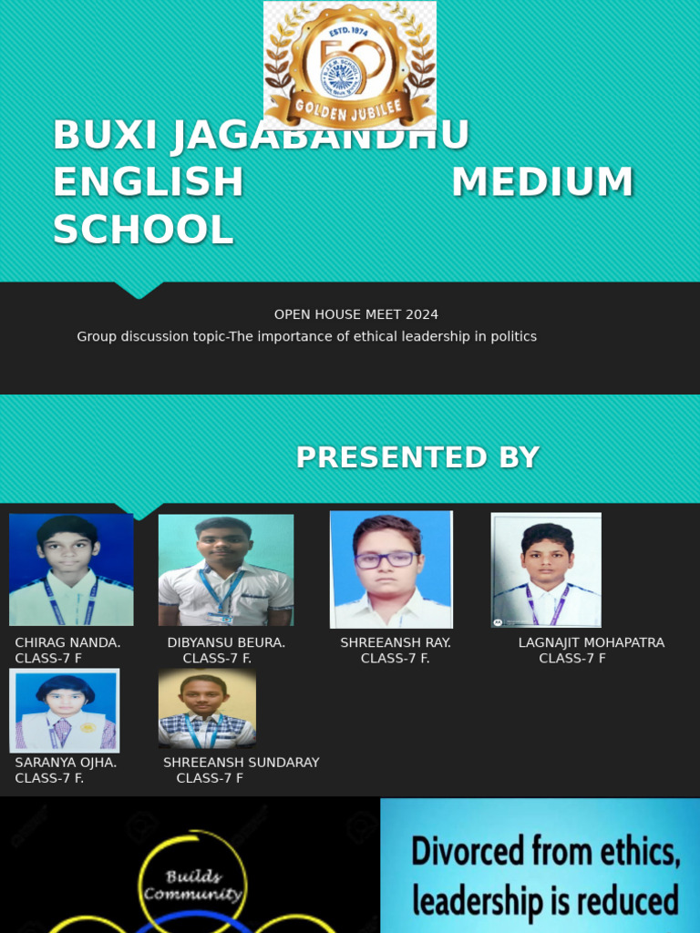 Buxi Jagabandhu English Medium School 1 | PDF