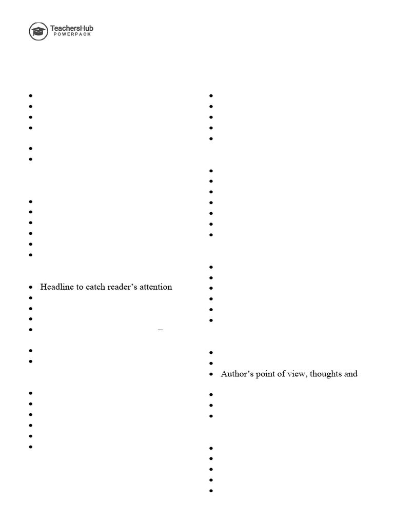 Features of Important Creative Writing Genres | PDF | Grammatical Tense ...