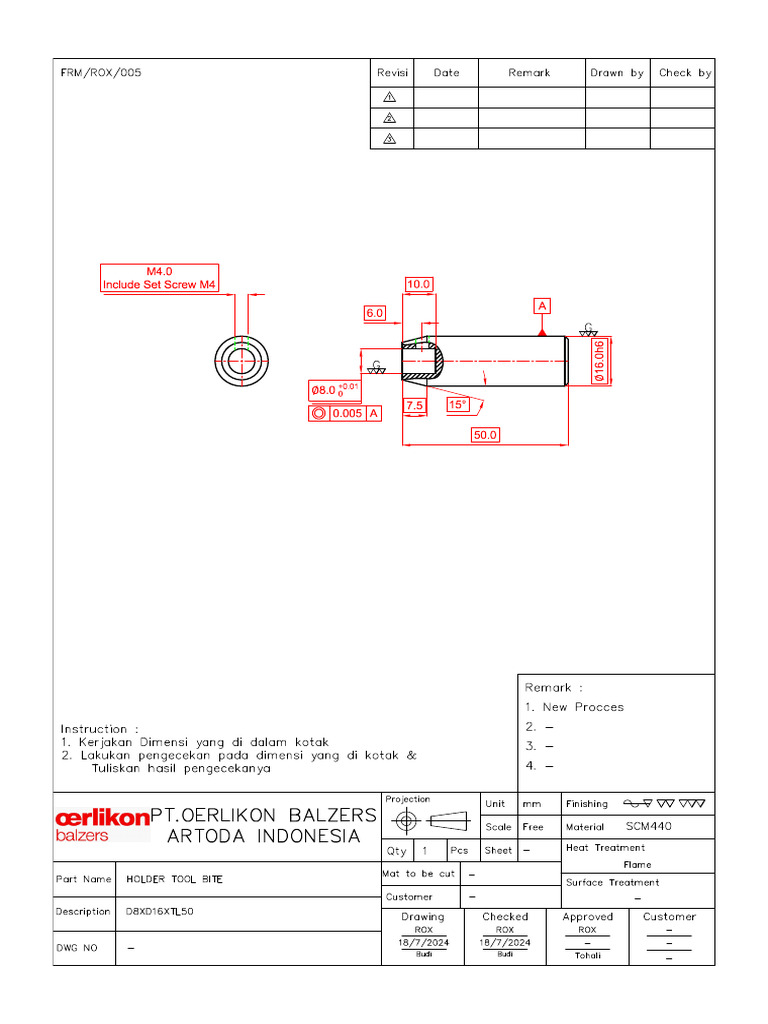 Holder Insert Tool Bite-Model | PDF