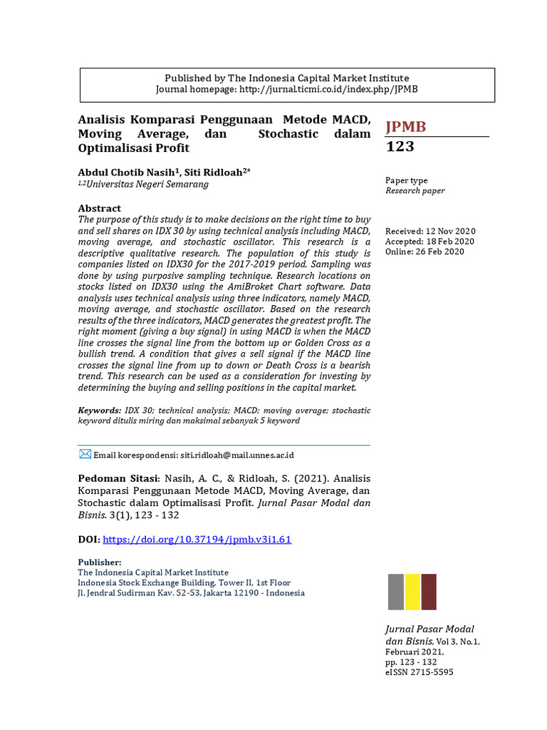 Analisis Komparasi Penggunaan Metode MAC | PDF