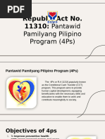 4Ps Act: Poverty Reduction Strategy | PDF | Poverty | Poverty ...