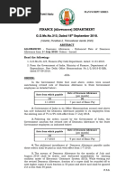 Rajasthan DA Order: 46% to 50% Increase | PDF | Government