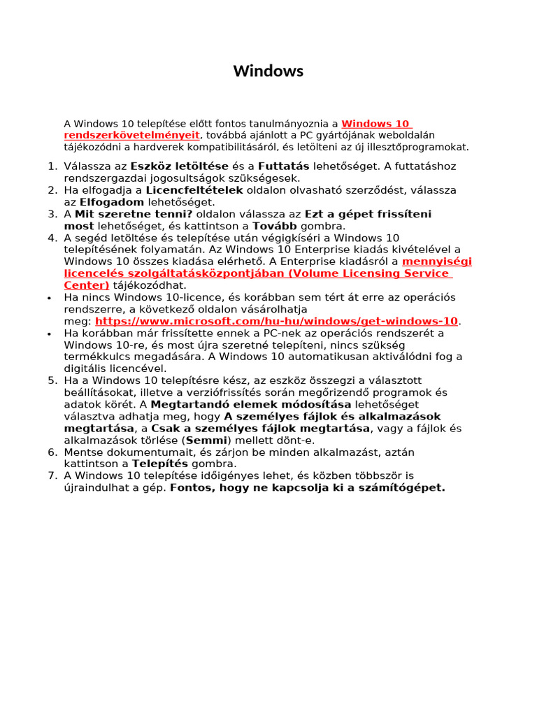 Windows | PDF