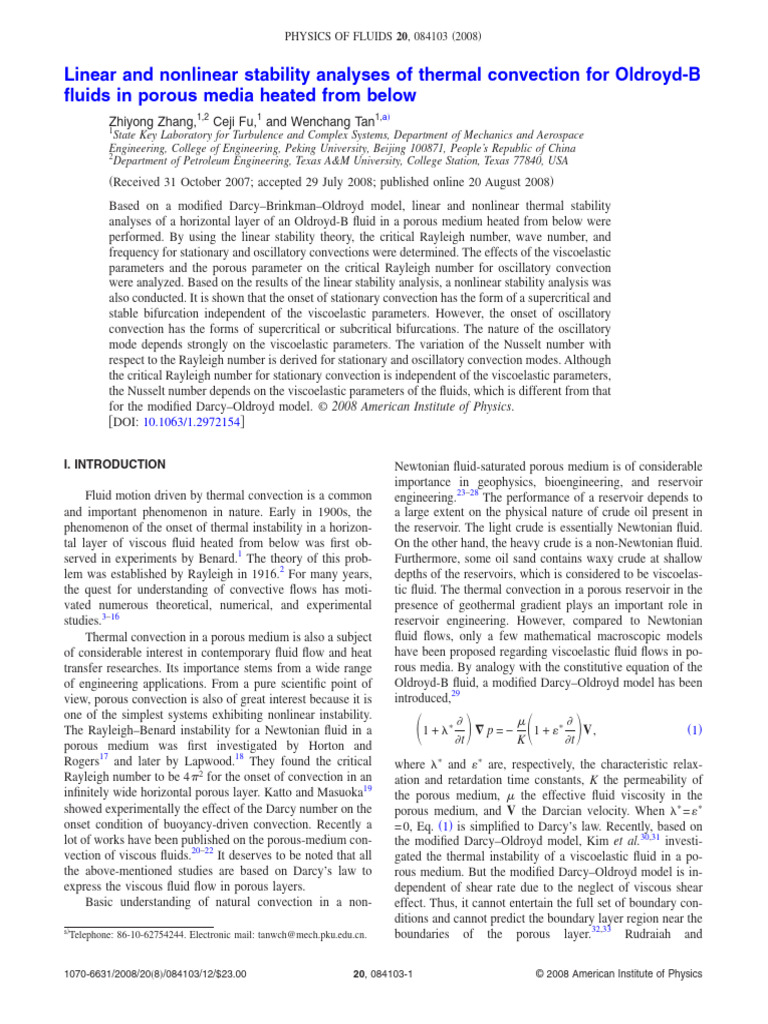 1000001129083 | PDF | Convection | Fluid Dynamics