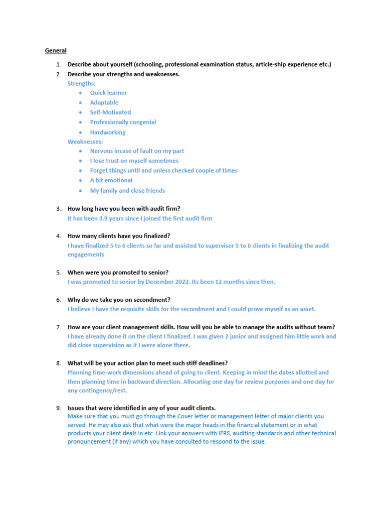 Minimum Practical Questionnaire | PDF | Auditor's Report | Audit
