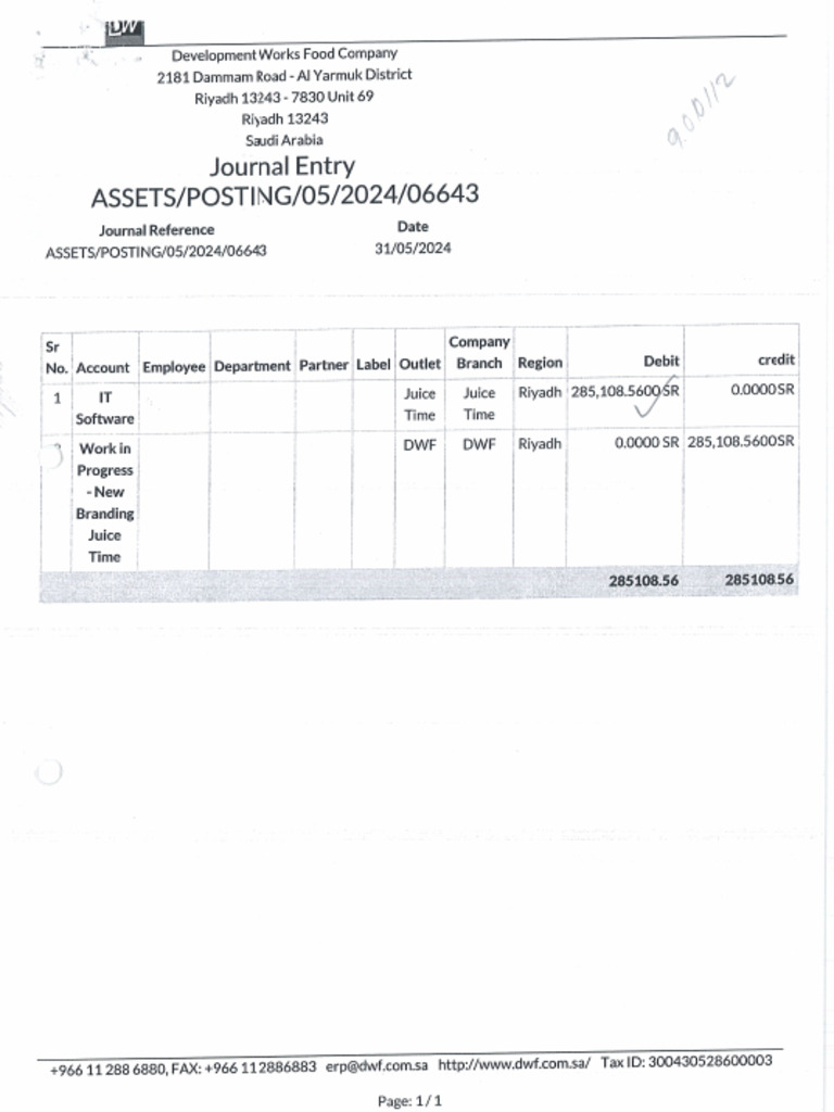 Assets-Posting - 05-2024-06643 (New) | PDF