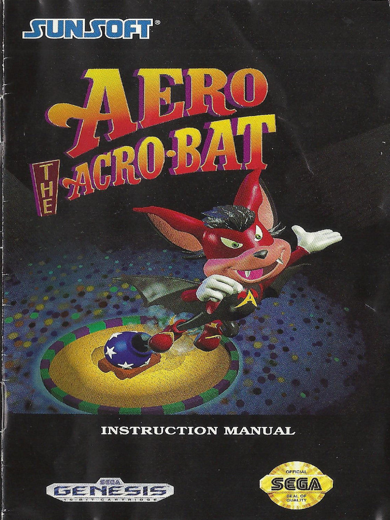 Aero The Acrobat MD US Manual | PDF