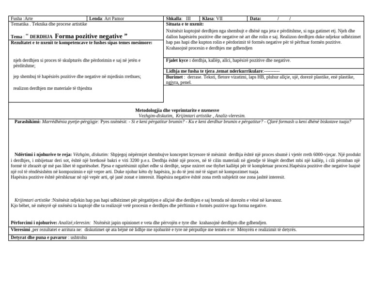 25 Ditar Klasa 7 Art Pamor | PDF