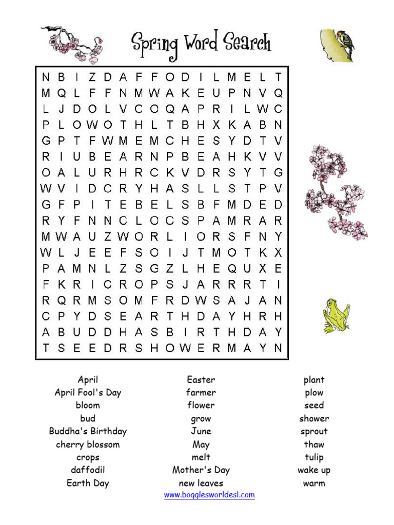 spring_wordsearch | PDF