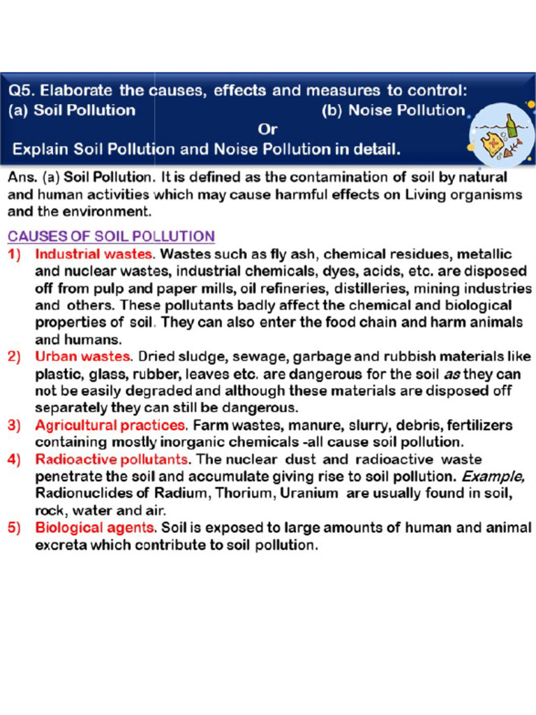 Part 2 - Unit 5 Environmental Pollution | PDF