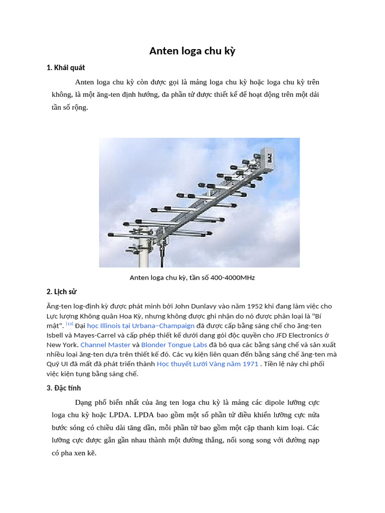 Anten Loga Chu K | PDF