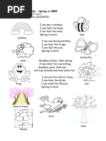 I Love Spring Song Lyrics | PDF