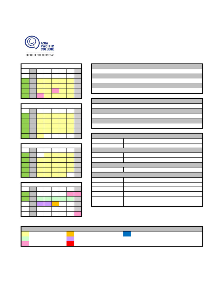Term 1 Calendar AY2024 25 Senior High School v1.0 | PDF | Academic Term ...