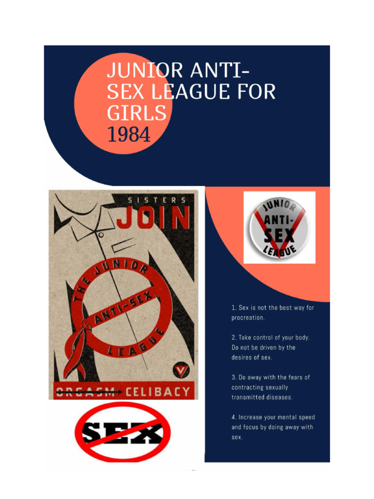 Junior Anti Sex League | PDF