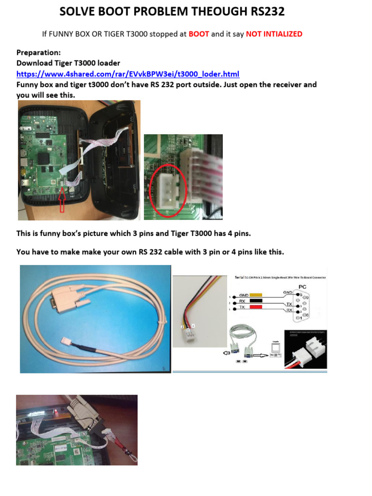 Solve Boot Problem Theough RS232 | PDF