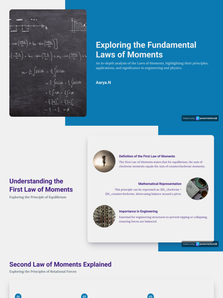 Understanding The Laws of Moments | PDF