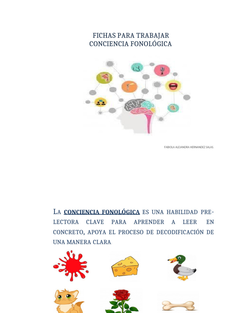 Conciencia Fonolc393gicaf | PDF | Sílaba | Palabra