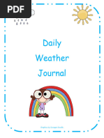 Weather ABC Order | PDF